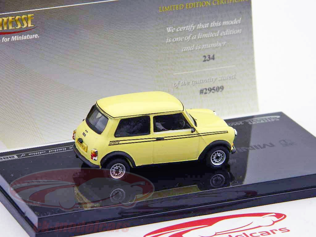 Vitesse 1:43 Mini Sprite construit en 1983 Primrose 29509 modèle ...