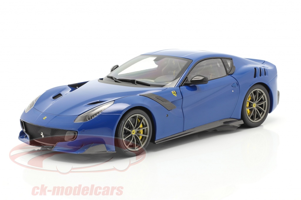 BBR Models 1:18 Ferrari F12 TDF Año de construcción 2015 azzurro dino ...