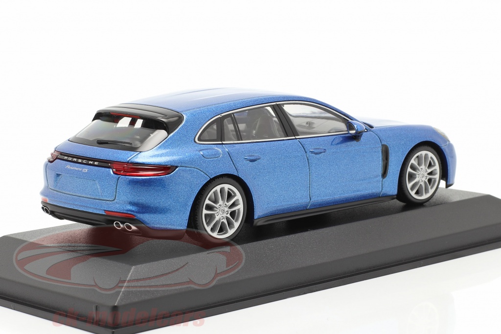 Minichamps 1:43 Porsche Panamera 4S Diesel blå metallisk WAP0207600H ...