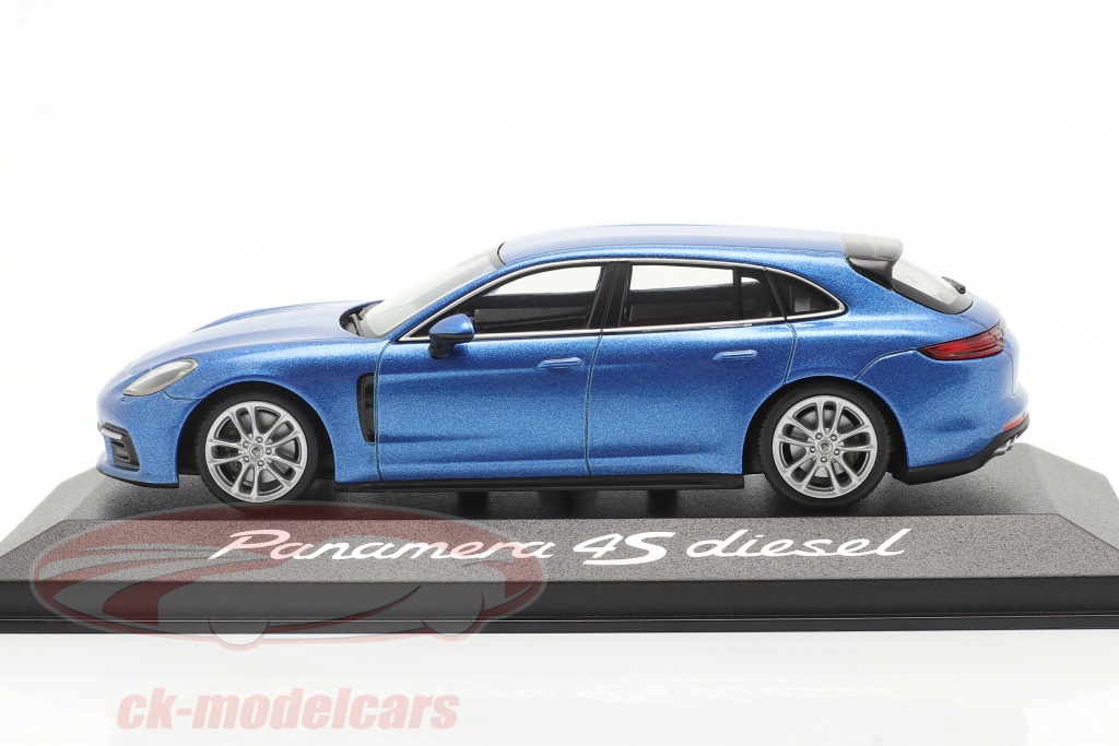Minichamps 1:43 Porsche Panamera 4S Diesel azul metálico WAP0207600H ...