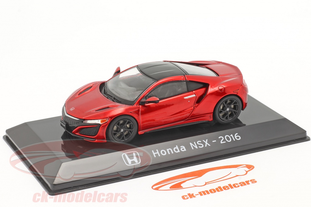 Altaya 1:43 Honda NSX year 2016 red metallic MAG PF22 model car MAG PF22 magSCHonda