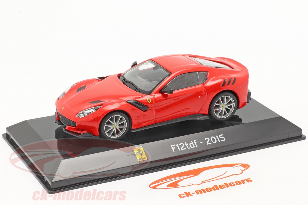 Altaya 1:43 Ferrari F12 TDF Année de construction 2015 rouge ABSUP132A modèle voiture ABSUP132A ...