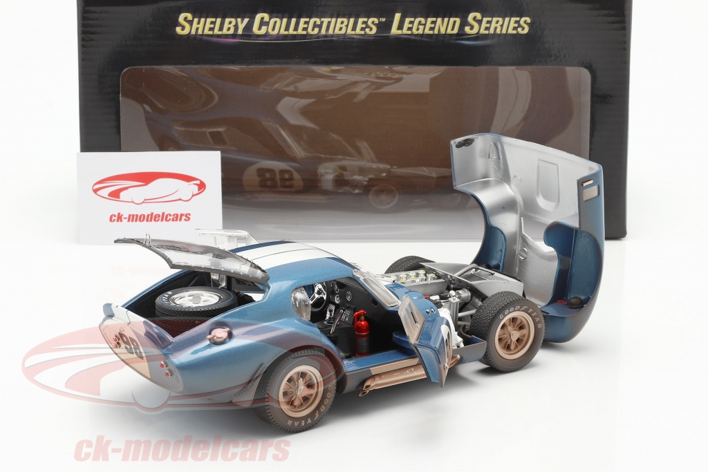 Shelby Collectibles 1:18 Shelby Cobra Daytona Coupe #98 1965 Dirty ...