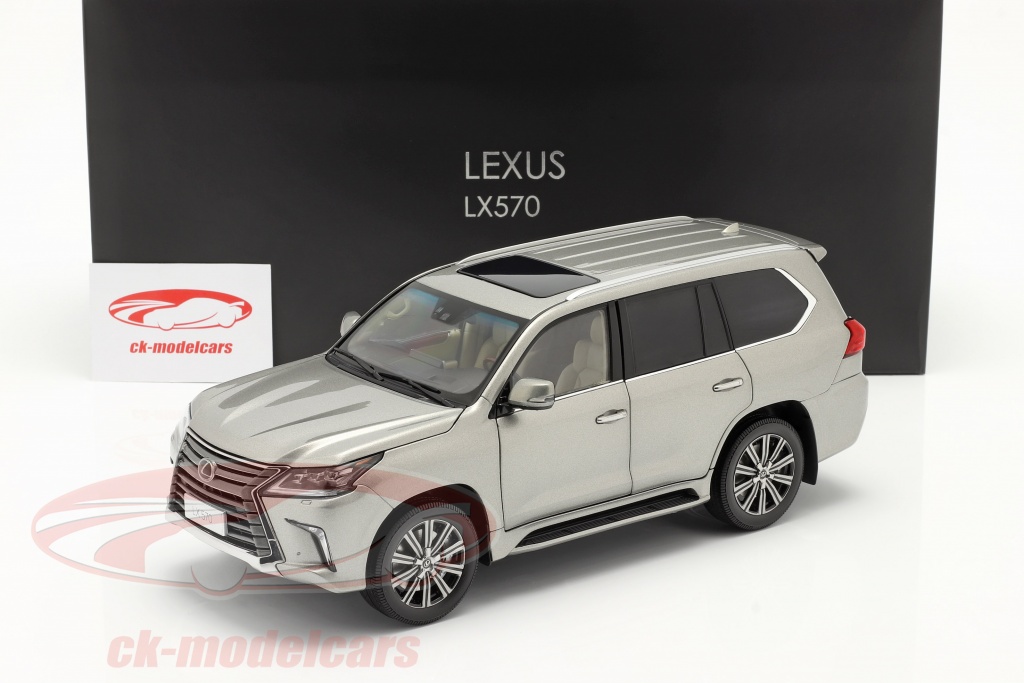 Kyosho 1:18 Lexus LX570 sonic titanium 08955T model car 08955T ...