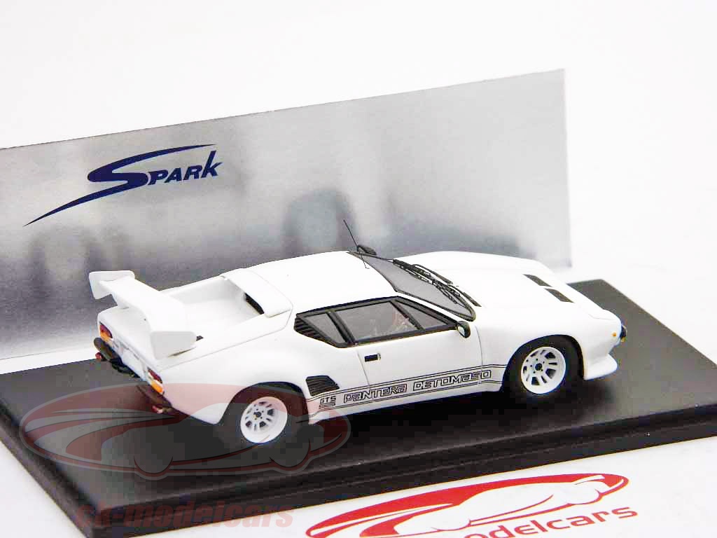 Spark 1:43 De Tomaso Pantera GT5S 1990 white S0537 model car S0537 ...
