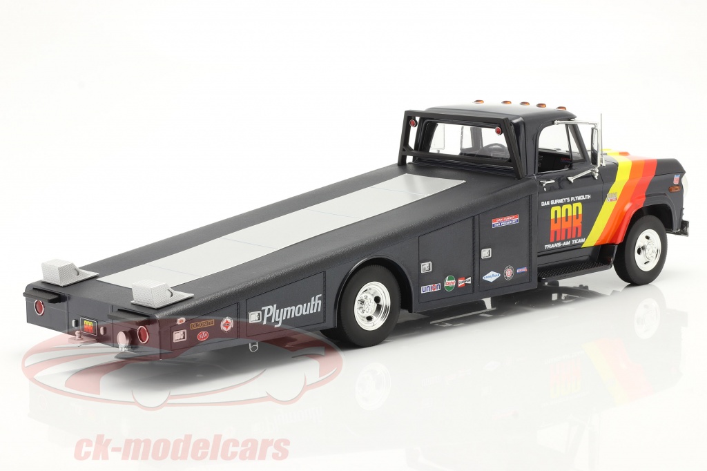 GMP 1:18 Dodge D300 Ramp Truck 1970 AAR Trans Am Team blue A1801901 ...