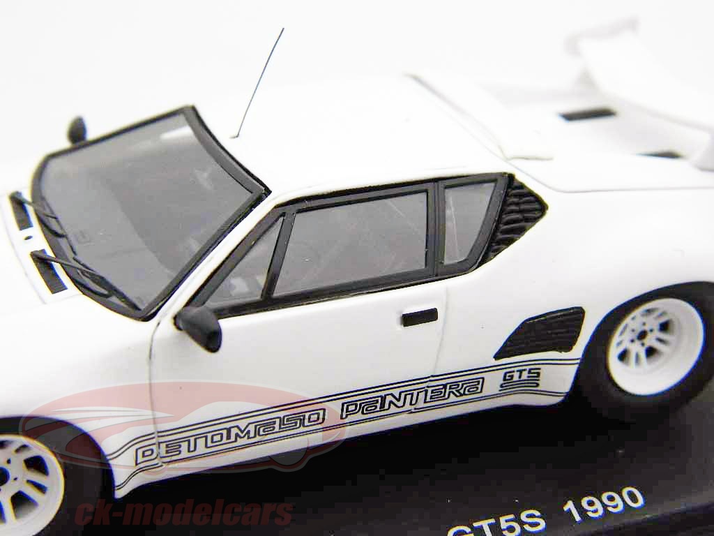 Spark 1:43 De Tomaso Pantera GT5S 1990 white S0537 model car S0537 ...