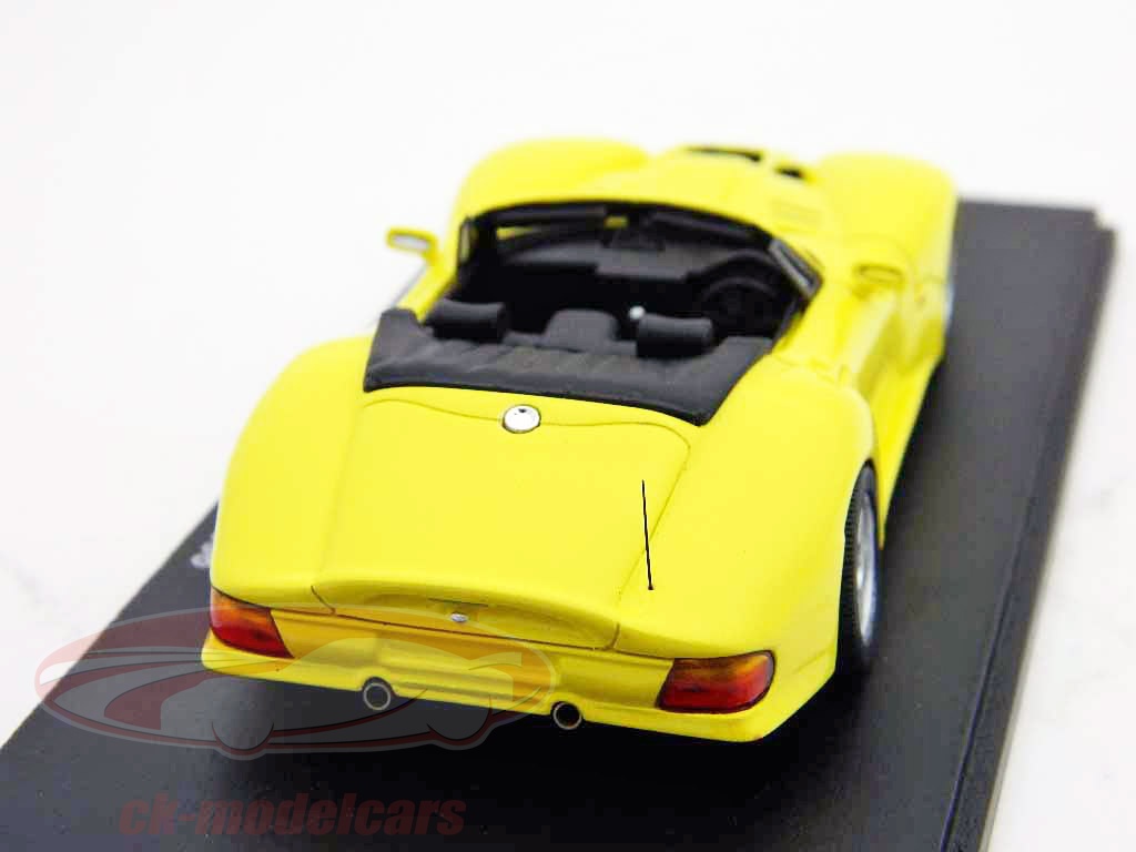 Spark 1:43 Marcos LM 500 Convertible 1996 yellow S0787 model car S0787 ...