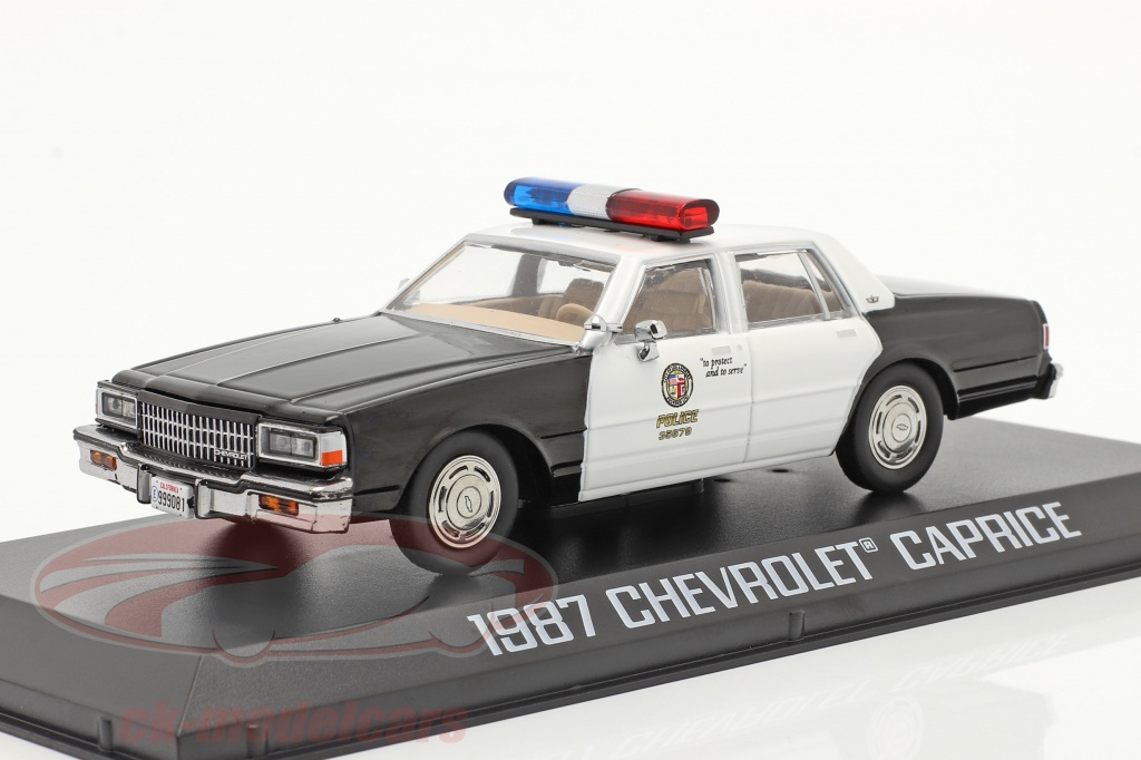 Greenlight 1:43 Chevrolet Caprice Metropolitan Policy 1987 Movie ...