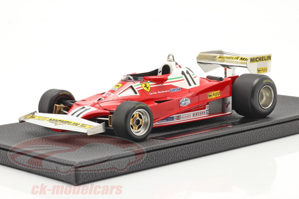 GP Replicas 1:18 C. Reutemann Ferrari 312T2 #11 勝者 ブラジル人 GP 式 1 1978 GP014G モデル 車 GP014G