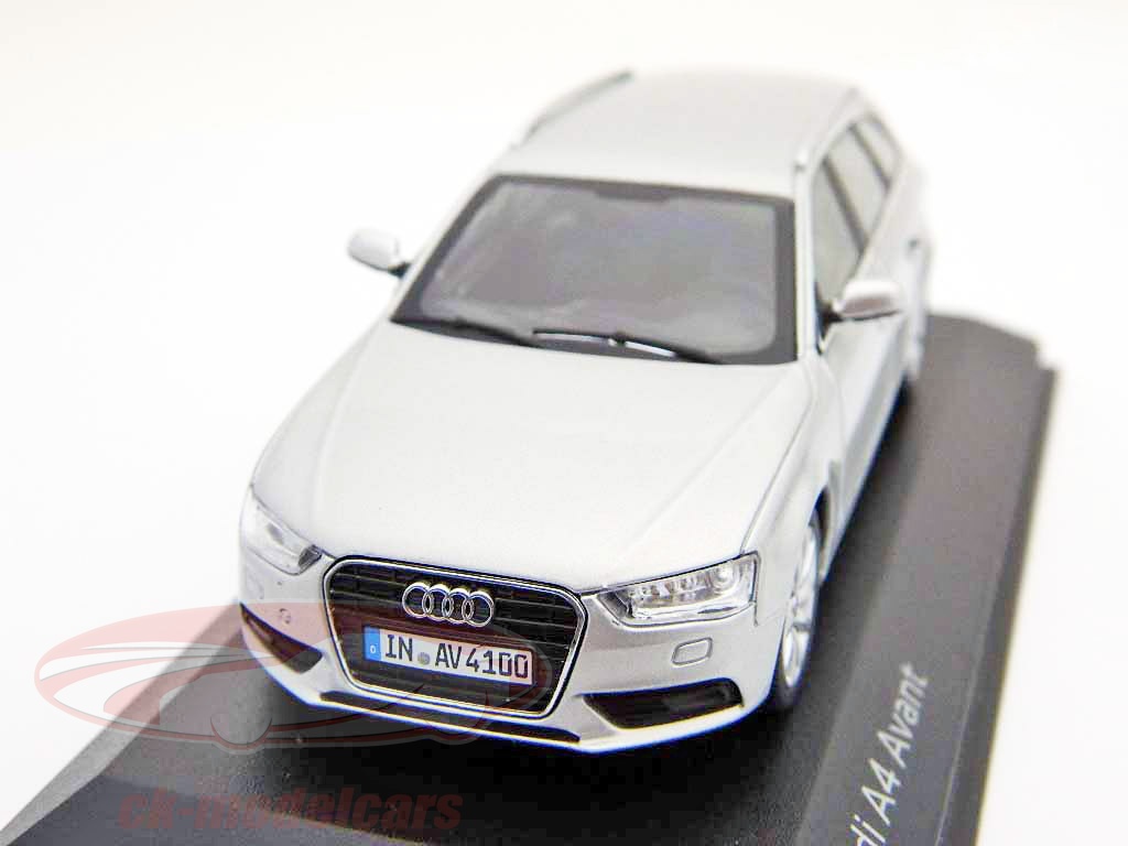 Minichamps 1:43 Audi A4 Avant 8K / B8 Year 2012 ice cream silver 501.12 ...