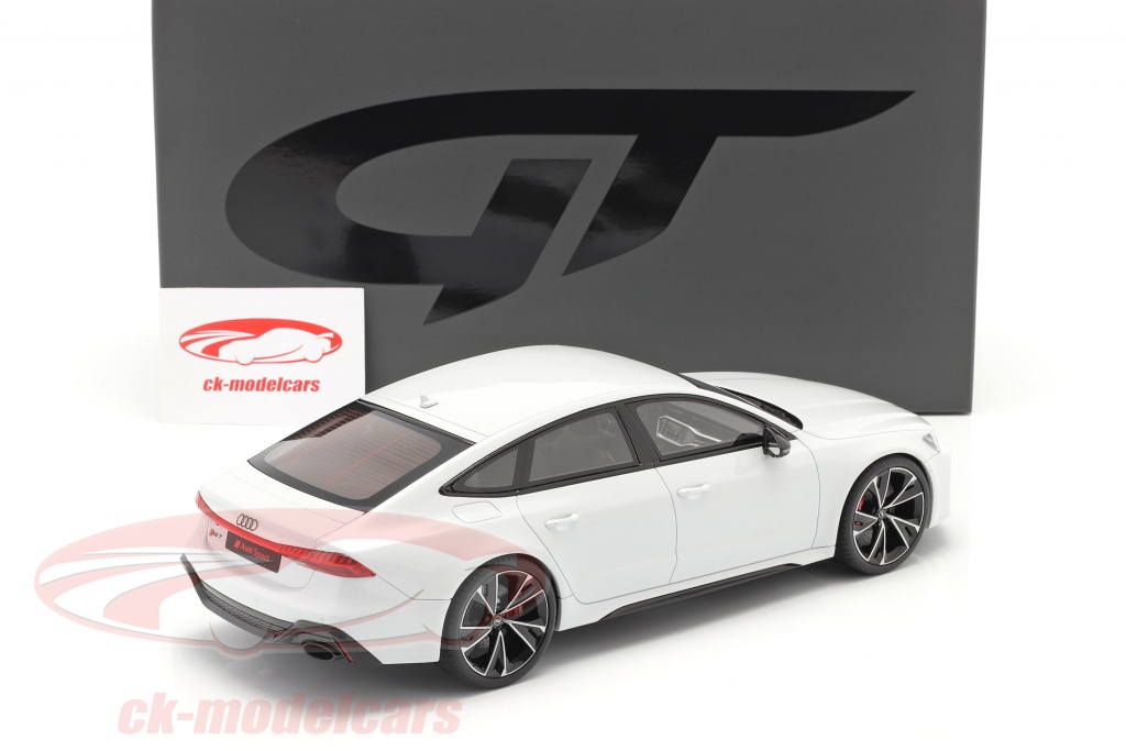 GT-SPIRIT 1:18 Audi RS7 Sportback Night Package year 2020 glacier white GT302 model car GT302 ...