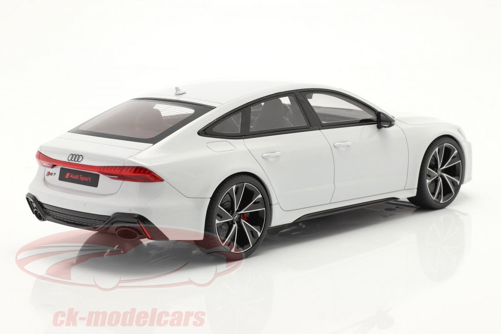 GT-SPIRIT 1:18 Audi RS7 Sportback Night Package year 2020 glacier white GT302 model car GT302 ...