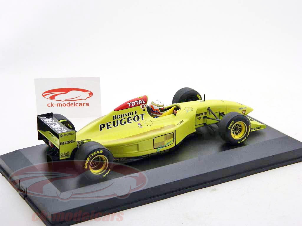 Minichamps 1:18 M. Brundle Jordanie Peugeot J196 #12 Showcar Formule 1 ...