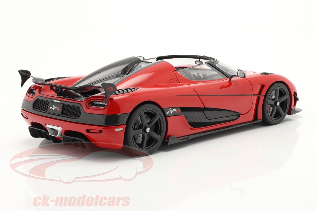 AUTOart 1:18 Koenigsegg Agera RS year 2015 chili red / carbon 79022 ...