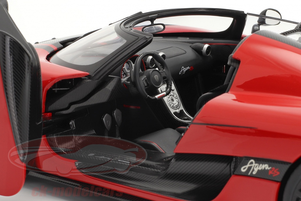 AUTOart 1:18 Koenigsegg Agera RS year 2015 chili red / carbon 79022 ...