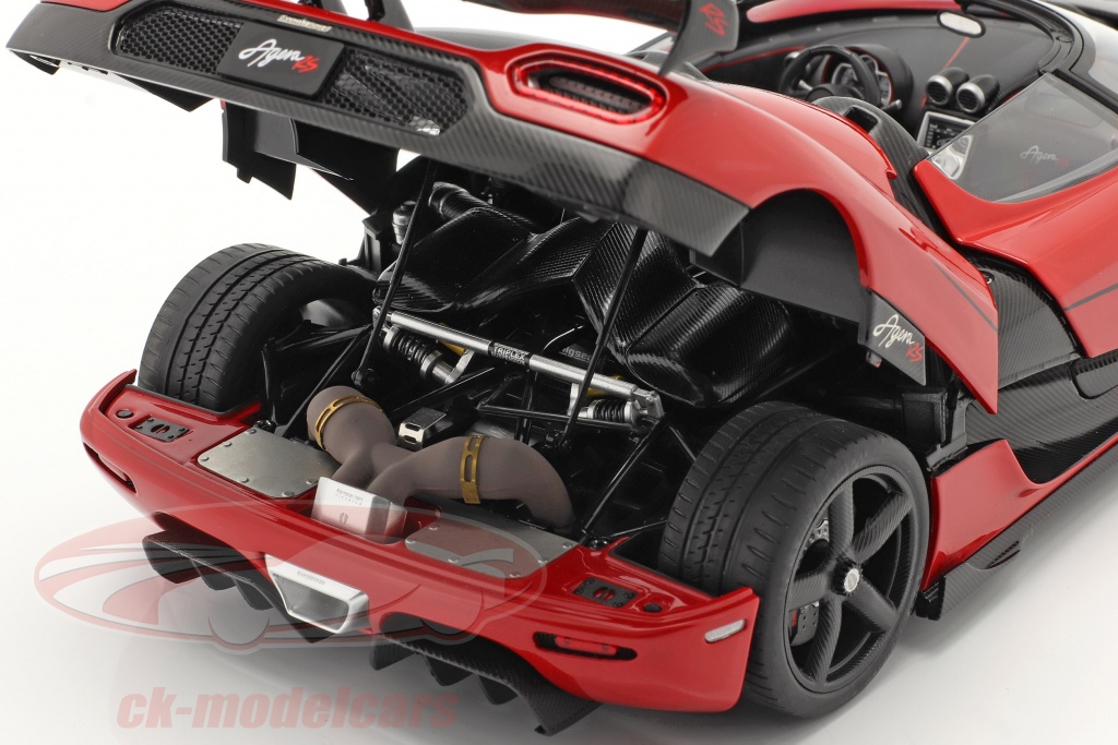 AUTOart 1:18 Koenigsegg Agera RS year 2015 chili red / carbon 79022 ...