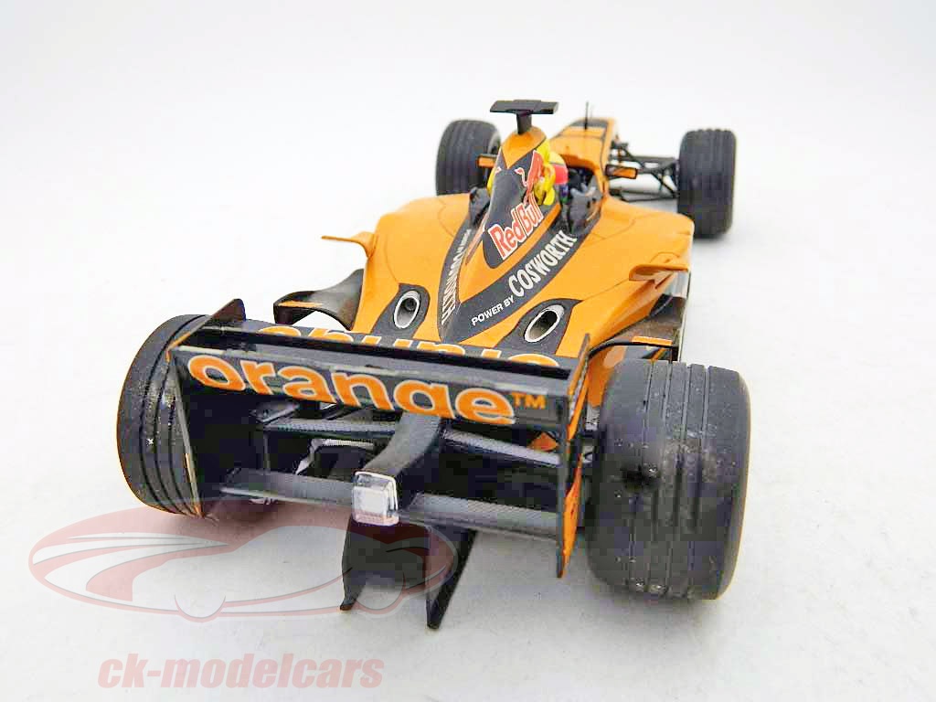 Minichamps 1:18 E. Bernoldi Arrows A23 orange Formule 1 2002 100020021 ...