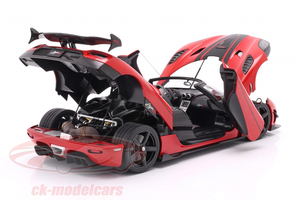 AUTOart 1:18 Koenigsegg Agera RS year 2015 chili red / carbon 79022 ...