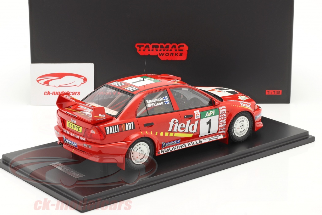 Tarmac Works 1:18 Mitsubishi Lancer Evo V #1 Winner Rallye Australia ...