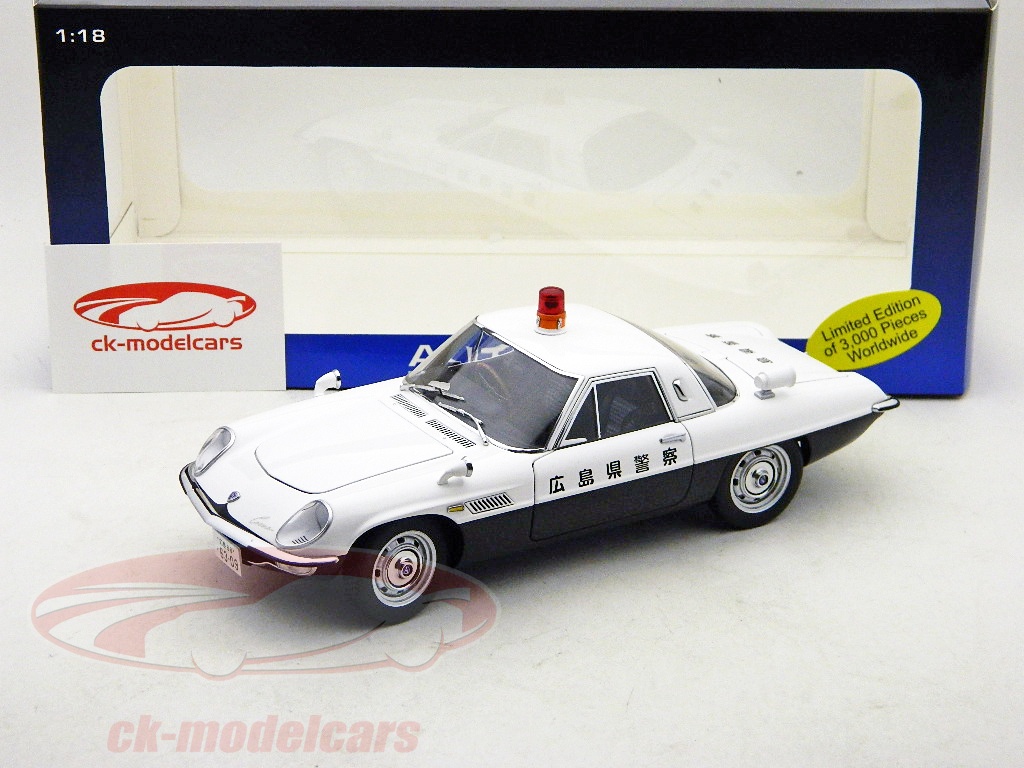 AUTOart 1:18 Mazda Cosmo Sport Polizei Japan / japanese Police 75935 ...