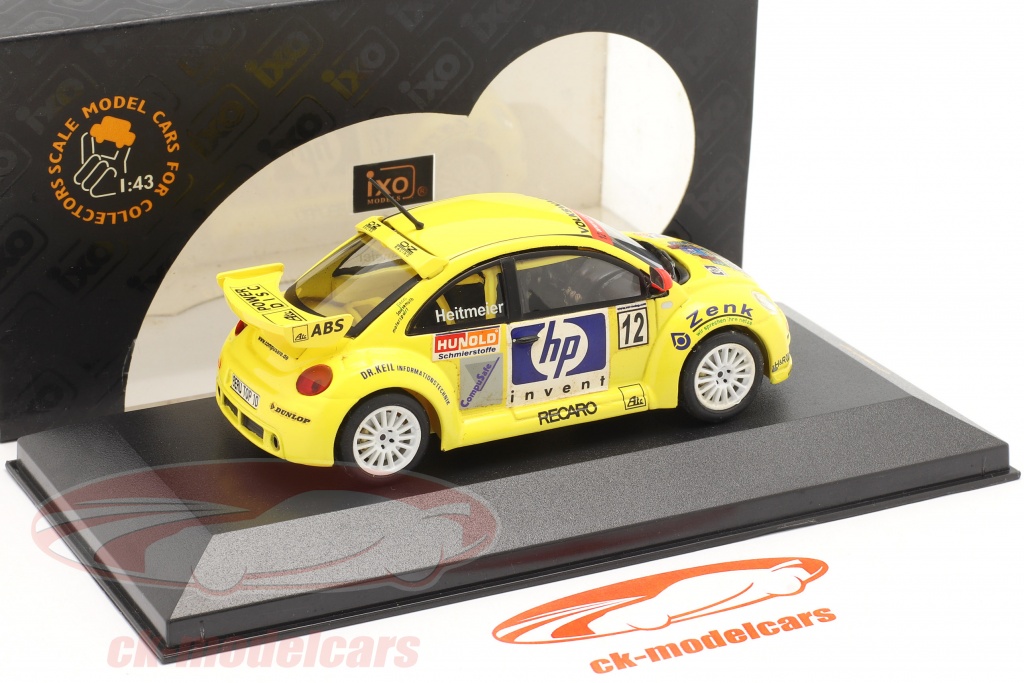 Ixo 1:43 Volkswagen VW Beetle Cup HP 2002 #12 Heitmeier GTM010 ...