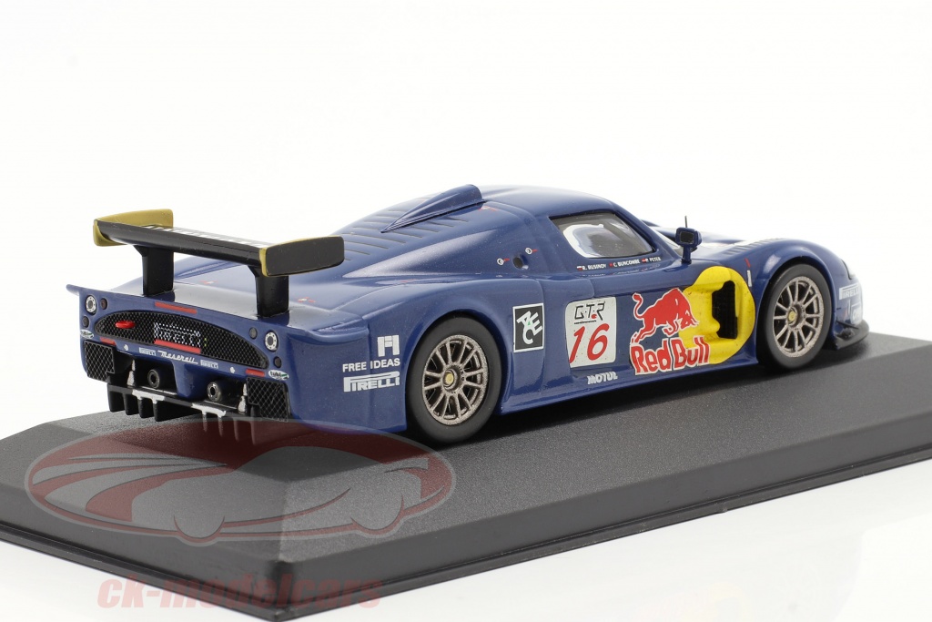 Ixo 1:43 Maserati MC12 #16 FIA GT Monza 2005 Peter, Buncombe, Rusinov GTM043 model car GTM043 ...
