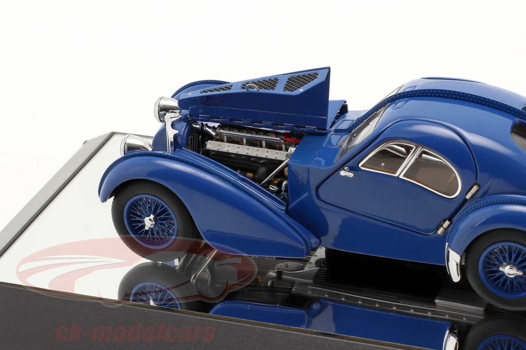 AUTOart 1:43 Bugatti Type 57SC Atlantic year 1938 blue 50947 model car ...