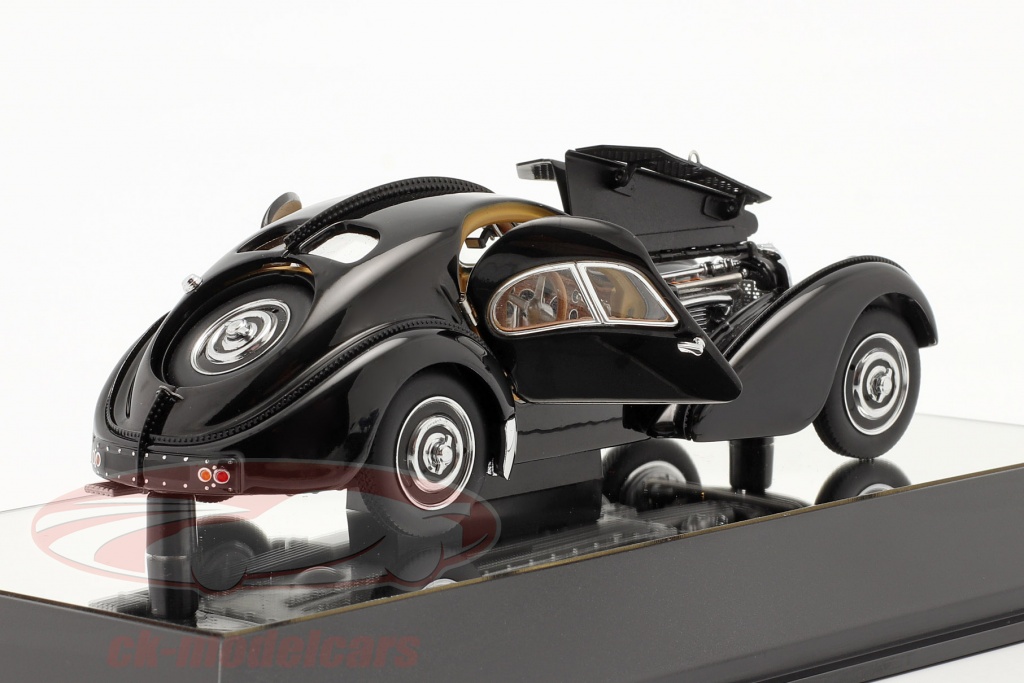 AUTOart 1:43 Bugatti 57S Atlantic Bouwjaar 1938 zwart 50946 model auto ...