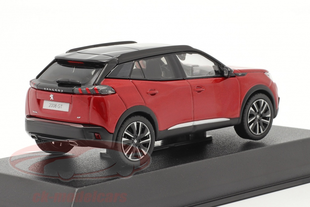 Norev 1:43 Peugeot 2008 year 2020 elixir red 472863 model car 472863 ...