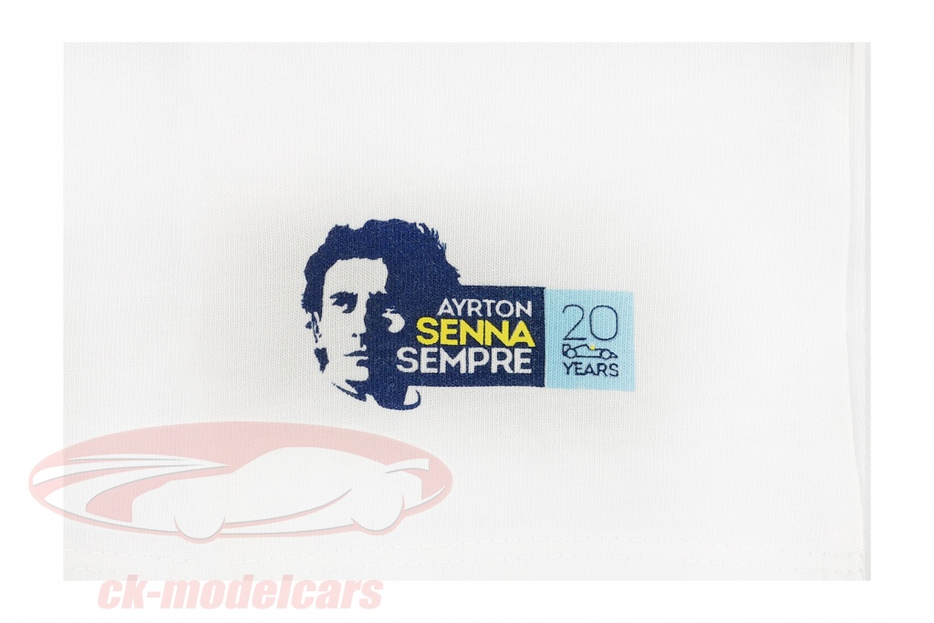 Ayrton Senna Logo T-shirt Senna S white Size L AS-14-110 AS-14-110 AS ...