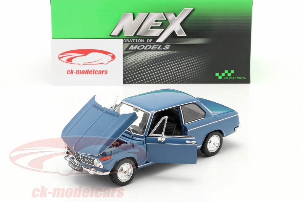 Welly 1:24 BMW 2002ti 蓝 24053b 模型 汽车 24053b 4891761240530