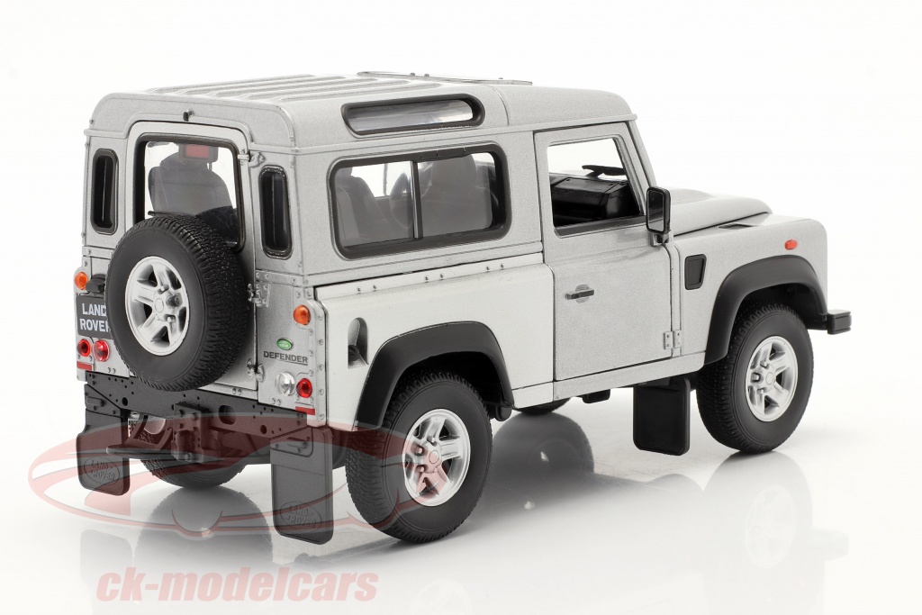 Welly 1:24 Land Rover Defender argent 22498 modèle voiture 22498 ...