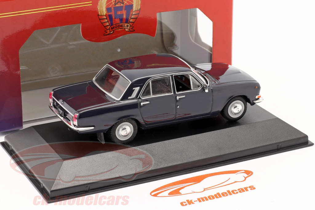 IST-Models 1:43 GAZ M-24 Volga year 1967 dark blue IST009 model car ...