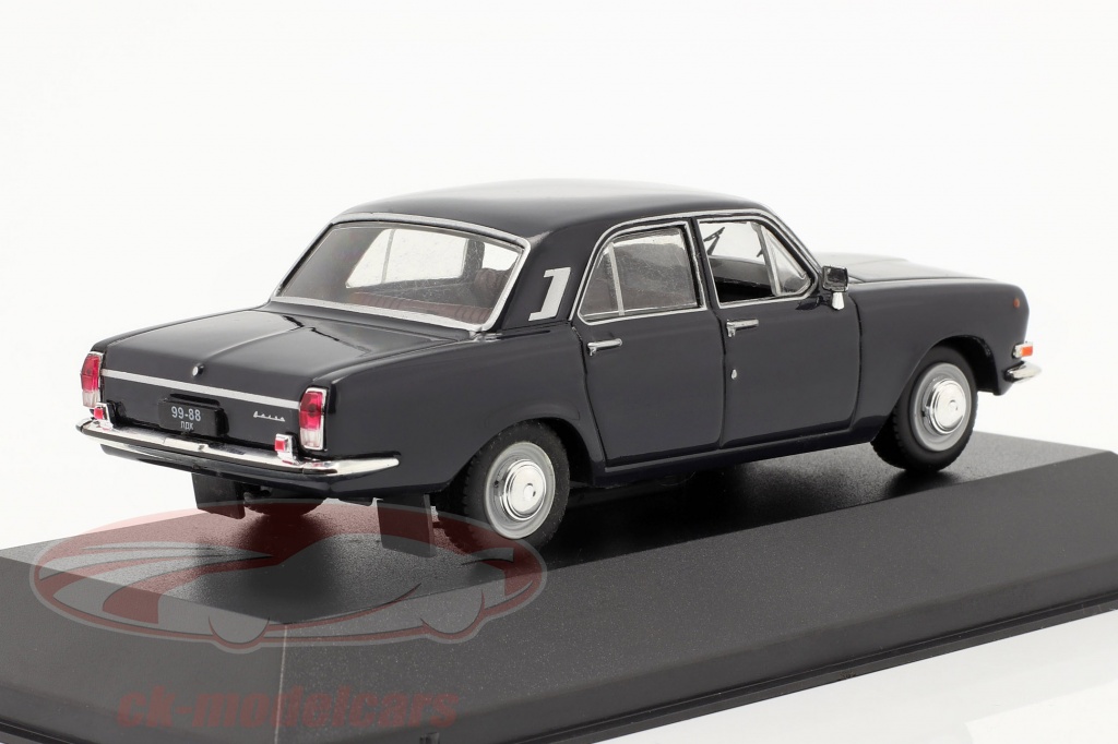 IST-Models 1:43 GAZ M-24 Volga year 1967 dark blue IST009 model car ...