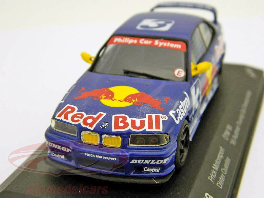 Minichamps 1:43 BMW M3 E36 Red Bull N° 3 Dieter Quester OTM 1995 ...
