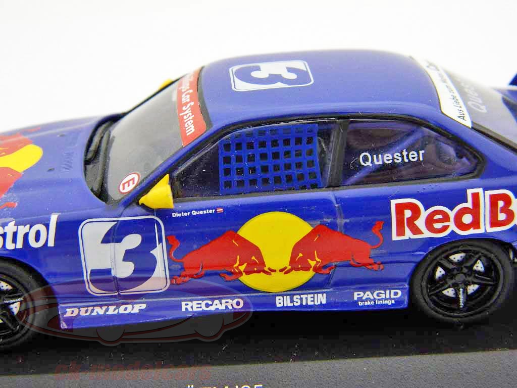 Minichamps 1:43 BMW M3 E36 Red Bull N° 3 Dieter Quester OTM 1995 ...