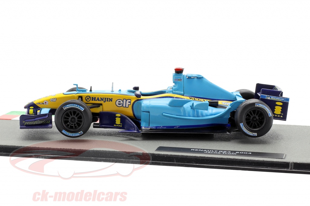 Altaya 1:43 Jarno Trulli Renault R24 #7 fórmula 1 2004 magforR24 modelo ...