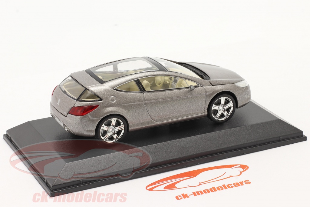 Altaya 1:43 Peugeot 407 Elixir Concept Car grey metallic magCC407eli ...