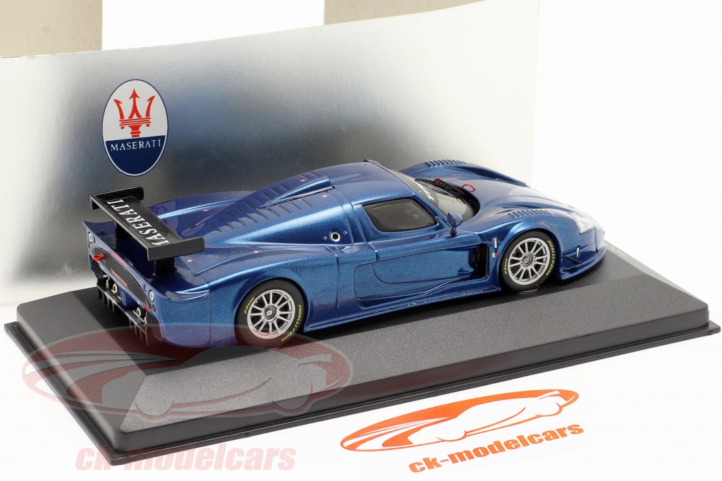 Ixo 1:43 Maserati MC12 Versione Corse azul metálico MOC081 modelo coche ...