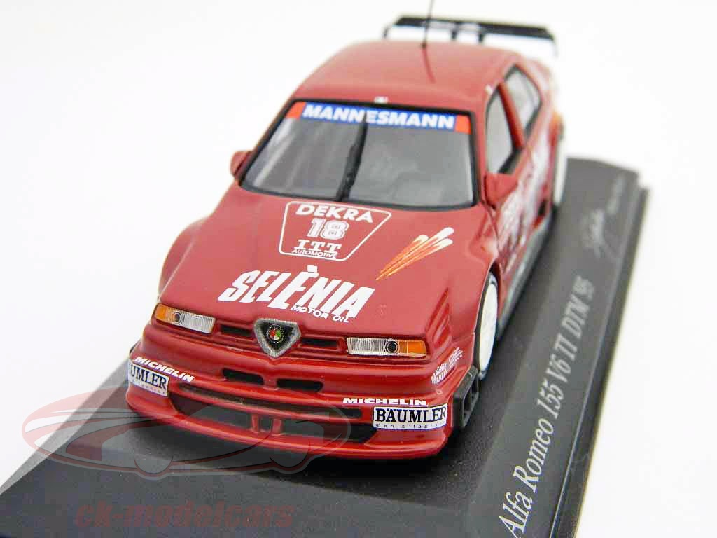 Minichamps 1:43 S. Modena Alfa Romeo 155 V6 TI #18 DTM 1995 Euroteam ...