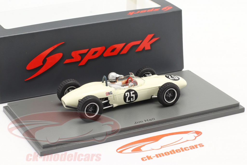 Spark 1:43 Jim Hall Lotus 21 #25 Mexican GP 1962 S7139 model car S7139 ...