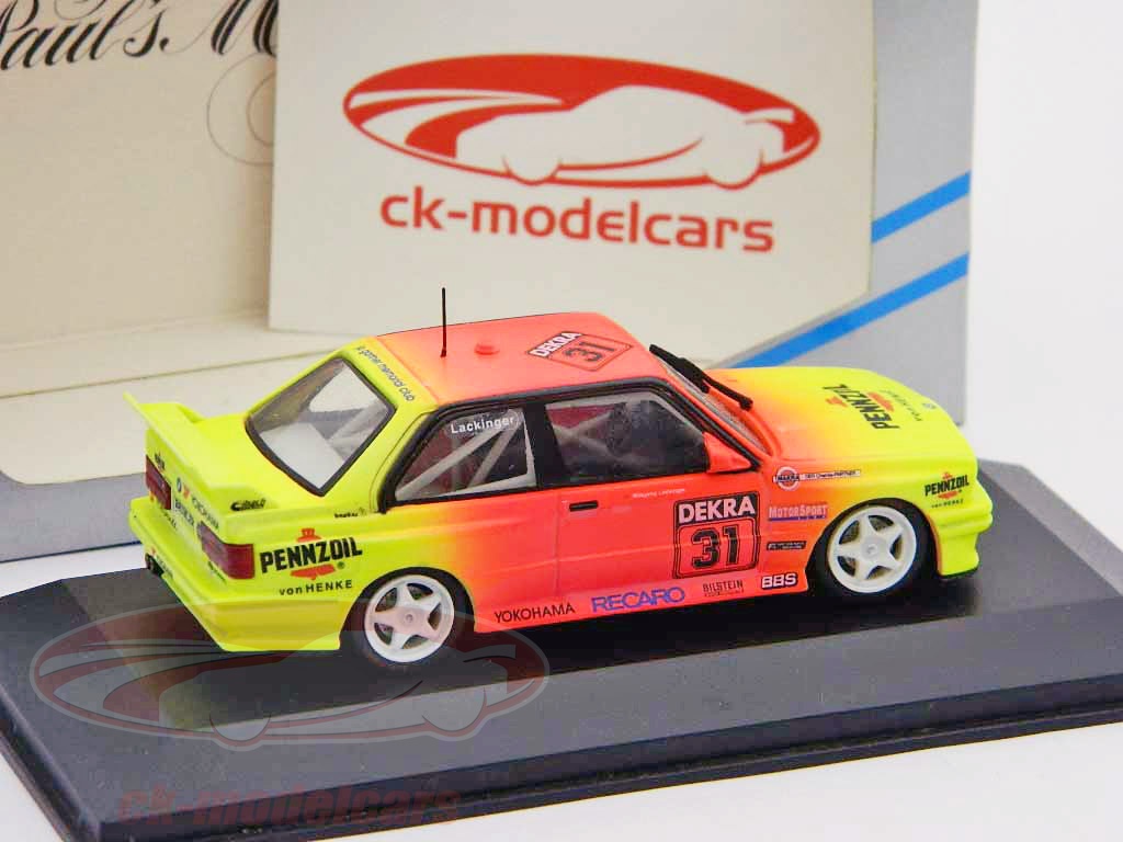 Minichamps 1:43 W. Lackinger BMW M3 #31 DTM 1993 Delta Racing 932030 ...