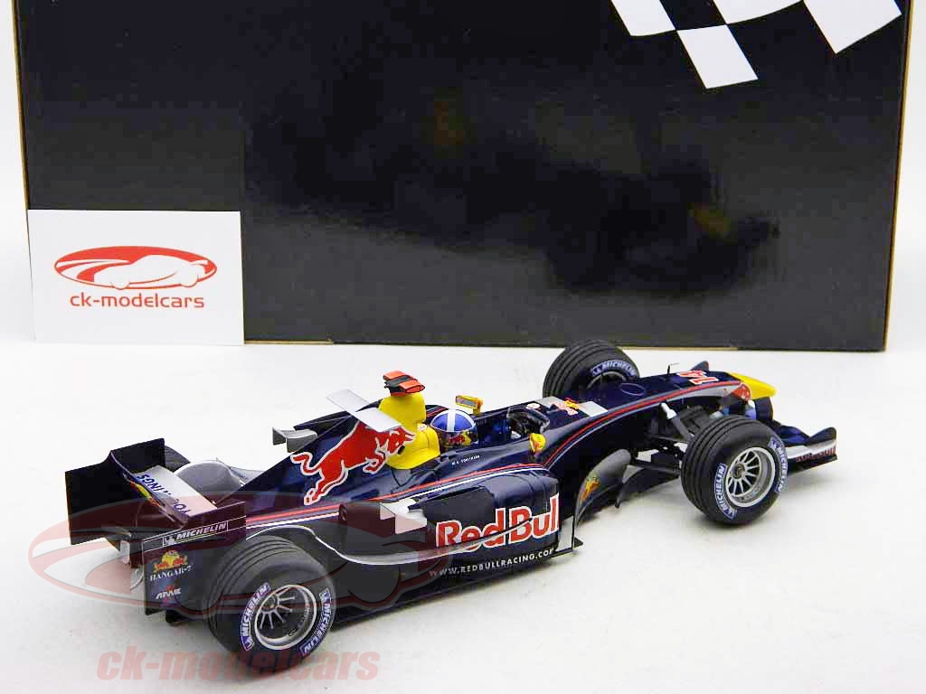 Minichamps 1:18 D. Coulthard Red Bull Cosworth RB1 formula one 2005 ...