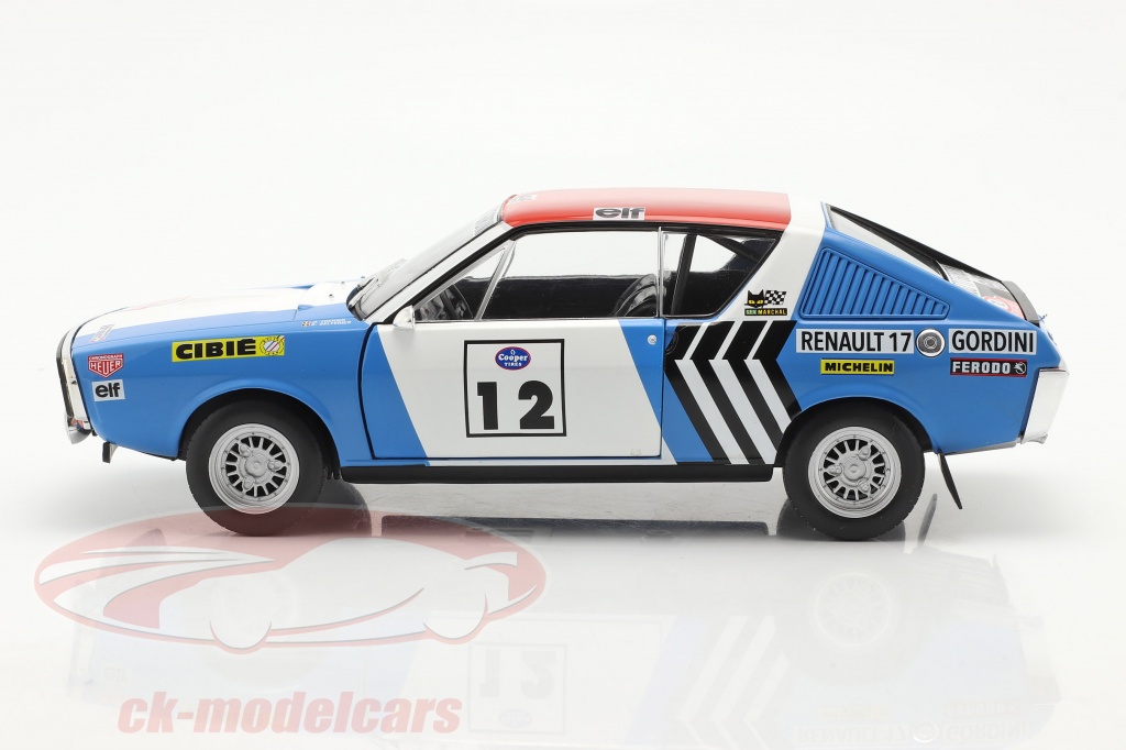 Solido 1:18 Renault R17 Gordini #12 Sieger Rallye Press-on-Regardless ...