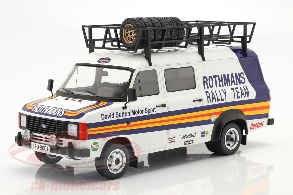 Ixo 1:18 Ford Transit MK II Van Rallye Assistance Rothmans 18RMC057XE ...
