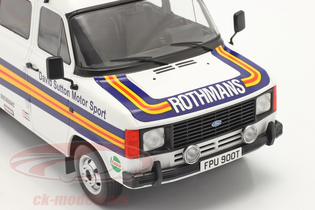Ixo 1:18 Ford Transit MK II Van Rallye Assistance Rothmans 18RMC057XE ...