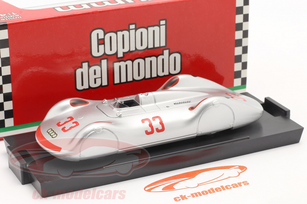 Brumm 1:43 L. Fagioli Auto Union Type C Streamline #Avusrennen 33 1937 ...