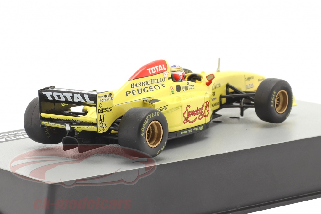 Altaya 1:43 Rubens Barrichello Jordan 196 #11 ヨーロッパ GP 式 1 1996 CK30535 ...