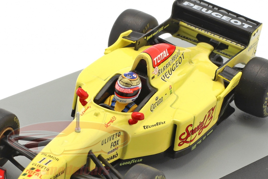 Altaya 1:43 Rubens Barrichello Jordan 196 #11 Europe GP formule 1 1996 ...